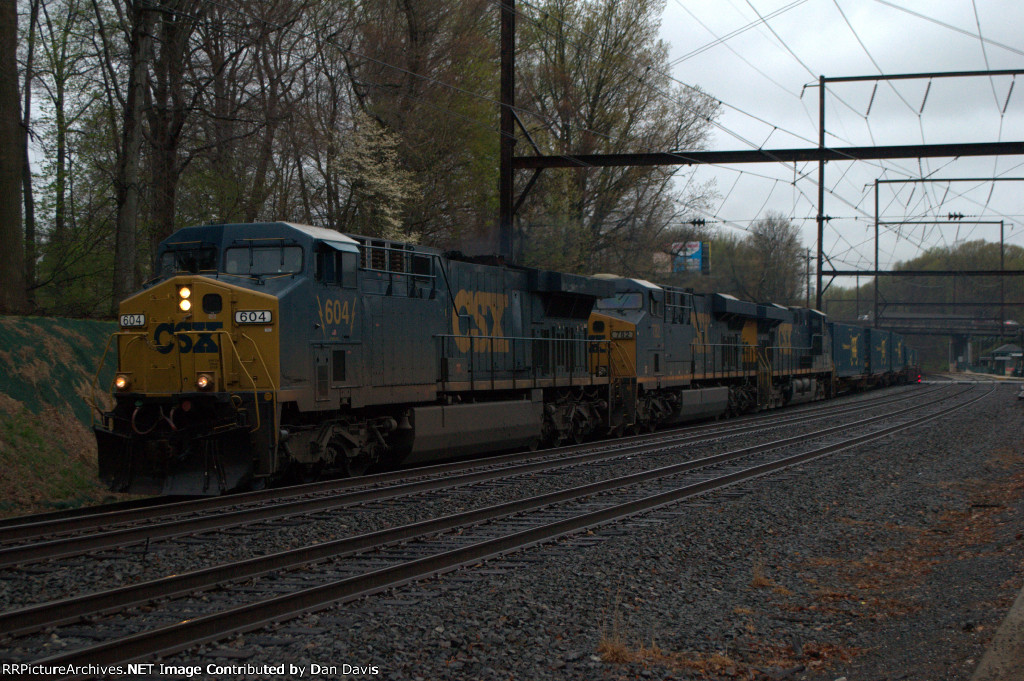 CSX AC60CW 604 leads Q034-28